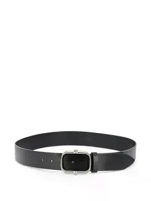 Isabel Marant Étoile Buckle-fastening Leather Belt - Black