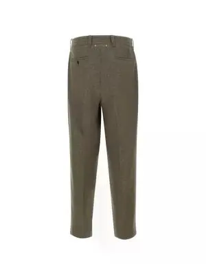 GOLDEN GOOSE Pleated Virgin Wool Trousers