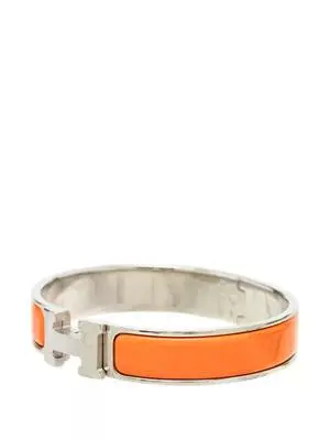 Hermès Enamel Clic H Bracelet Pm