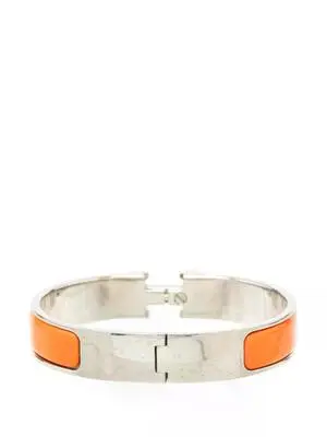 Hermès Enamel Clic H Bracelet Pm