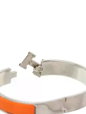 Hermès Enamel Clic H Bracelet Pm