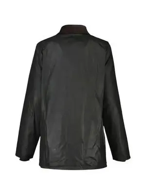 Barbour Corduroy-collar Waxed Jacket
