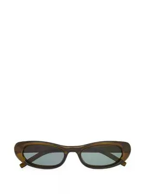 Saint Laurent Oval Frame Sunglasses