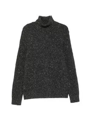 Eleventy Roll-neck Sweater - Grey