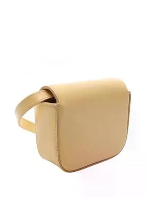 Celine 2010-2026 Mini Shiny Calfskin Triomphe Crossbody Bag