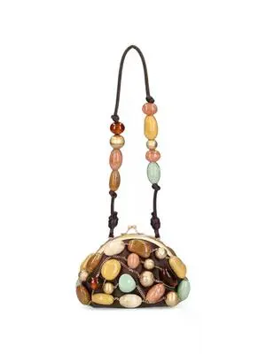 Cult Gaia Mercier Mini Wristlet Shoulder Bag
