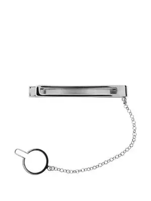 Dolce & Gabbana Crystal-embellished Chain-link Tie Bar