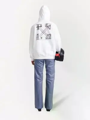 Off-White Palace Arrow Print Hoodie
