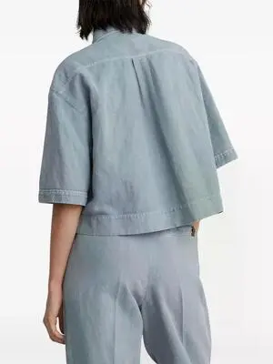 Brunello Cucinelli Cotton-linen Blend Shirt