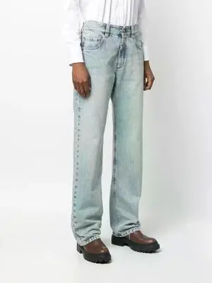 Brunello Cucinelli Straight-leg Stonewashed Jeans