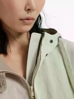 Brunello Cucinelli Hooded Cotton-blend Jacket