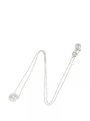 Cartier 18k White Gold Diamond Necklace - Silver