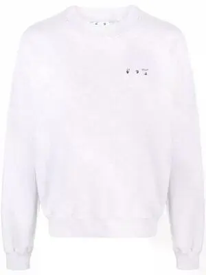 Off-White Logo-print Sweatshirt - Grey