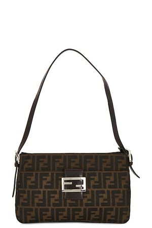 Fendi Zucca Monogram Shoulder Bag