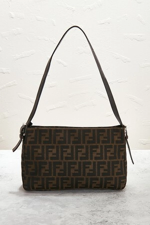 Fendi Zucca Monogram Shoulder Bag