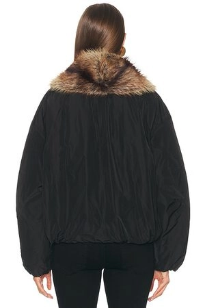 Isabel Marant Étoile Charone Jacket With Faux Fur Trim