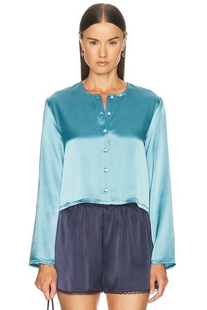 LESET Barb Crew Cardigan