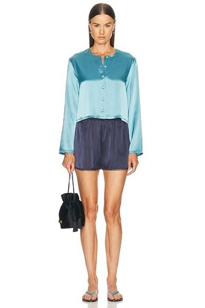 LESET Barb Crew Cardigan