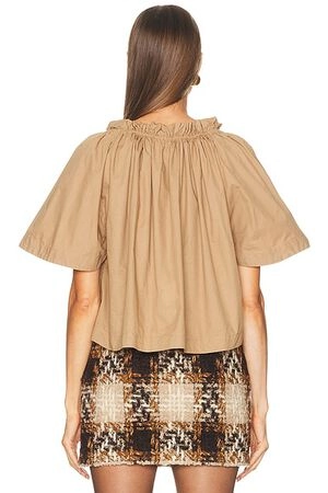 Saint Laurent Ruffled Top
