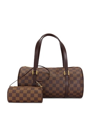 LOUIS VUITTON Damier Ebene Papillon 30 Handbag & Mini Set