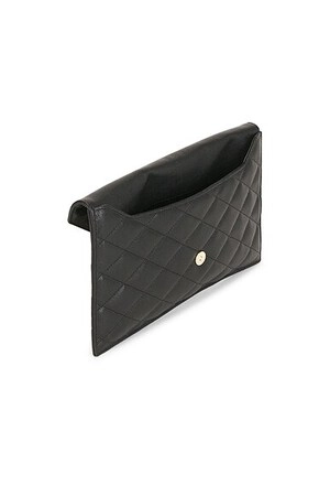 Saint Laurent Grain De Poudre Matelassé Pouch