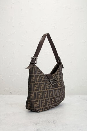 Fendi Zucca Monogram Shoulder Bag