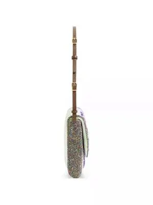 Valentino Garavani Devain Small Embroidered Shoulder Bag
