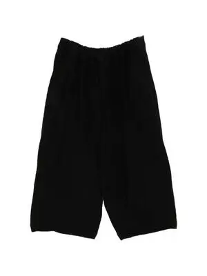 Comme Des Garçons Elasticated Cropped Trousers