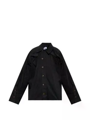 VIVIENNE WESTWOOD Asymmetric Button-up Jacket - Black