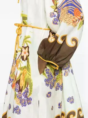 ALEMAIS Alemasis Island Cove Midi Dress