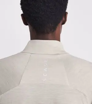 Sease Virgin Wool Quarter-zip Sweatshirt