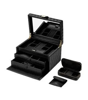 Wolf Medium Lauren Jewellery Box