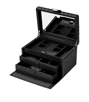 Wolf Medium Lauren Jewellery Box