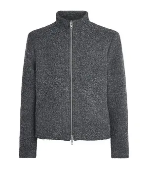 WON HUNDRED Bouclé Dante Shacket