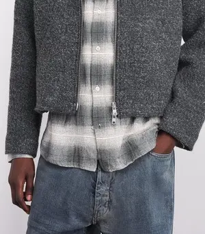 WON HUNDRED Bouclé Dante Shacket