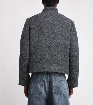 WON HUNDRED Bouclé Dante Shacket
