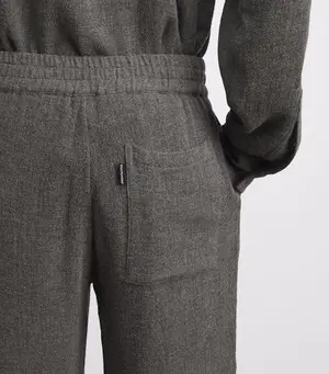 WON HUNDRED Wool-viscose Leon Wide-leg Trousers