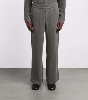 WON HUNDRED Wool-viscose Leon Wide-leg Trousers
