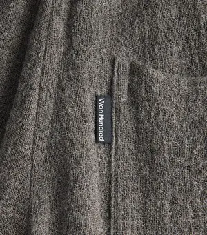 WON HUNDRED Wool-viscose Leon Wide-leg Trousers