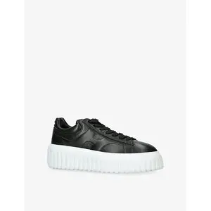 Hogan H-stripes Low-top Leather Trainers