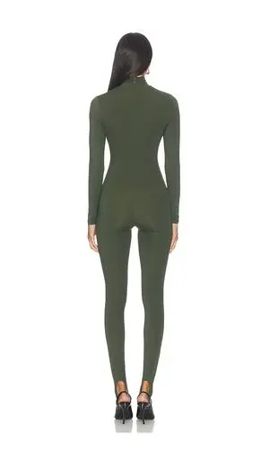 Naked Wardrobe Naked Turtleneck Stirrup Jumpsuit In . Also