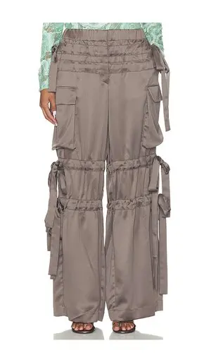 AKNVAS Odin Satin Cargo Trousers