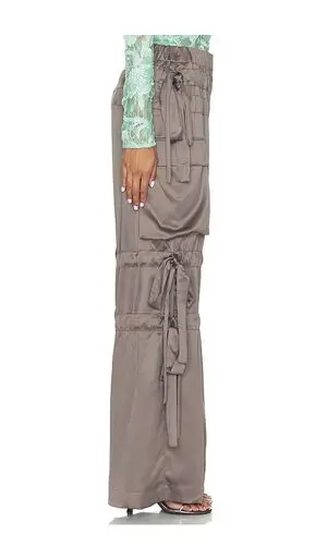 AKNVAS Odin Satin Cargo Trousers
