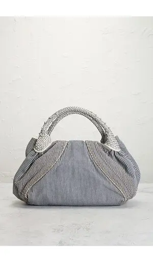 FWRD RENEW Fendi Canvas And Calfskin Leather Spy Handbag