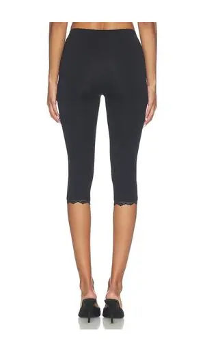 Naked Wardrobe Body Flex Crop Legging In . Also