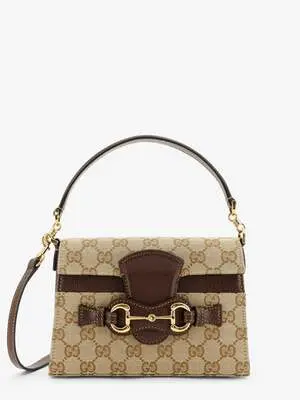 Gucci Horsebit Duomo Gg Canvas Handbag