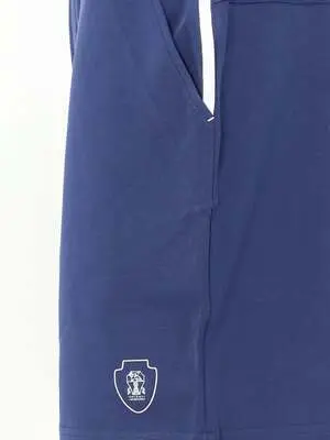 Brunello Cucinelli Cotton Bermuda Shorts With Contrasting Logo