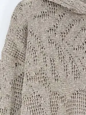Brunello Cucinelli Linen And Cotton Blend Sweater