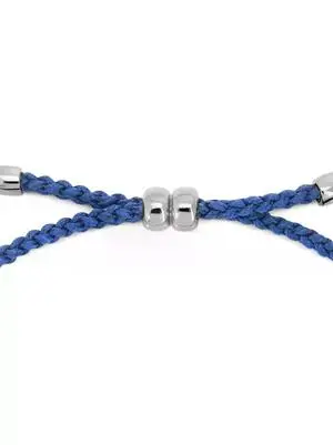 Monica Vinader Oval Cord Diamond Bracelet - Blue