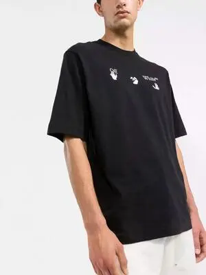 Off-White Hands Off-print Cotton T-shirt